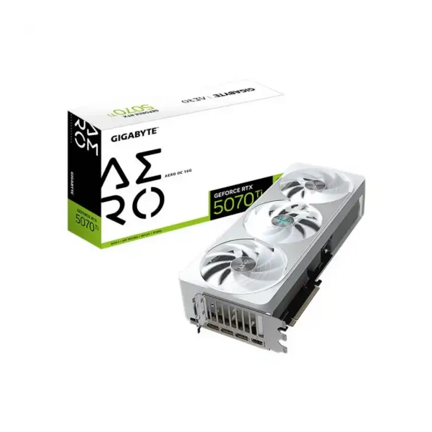Graficka karta GIGABYTE RTX 5070 Ti AERO OC 16GB GV-N507TAERO OC-16GD ...